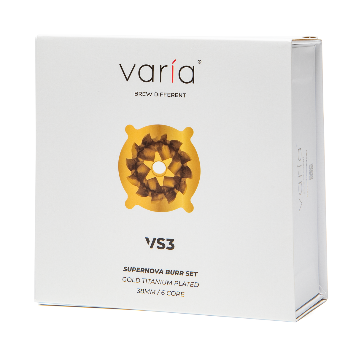 Varia Supernova 38mm Burr Set for VS3 Grinder - Gold Titanium – Whole Latte Love