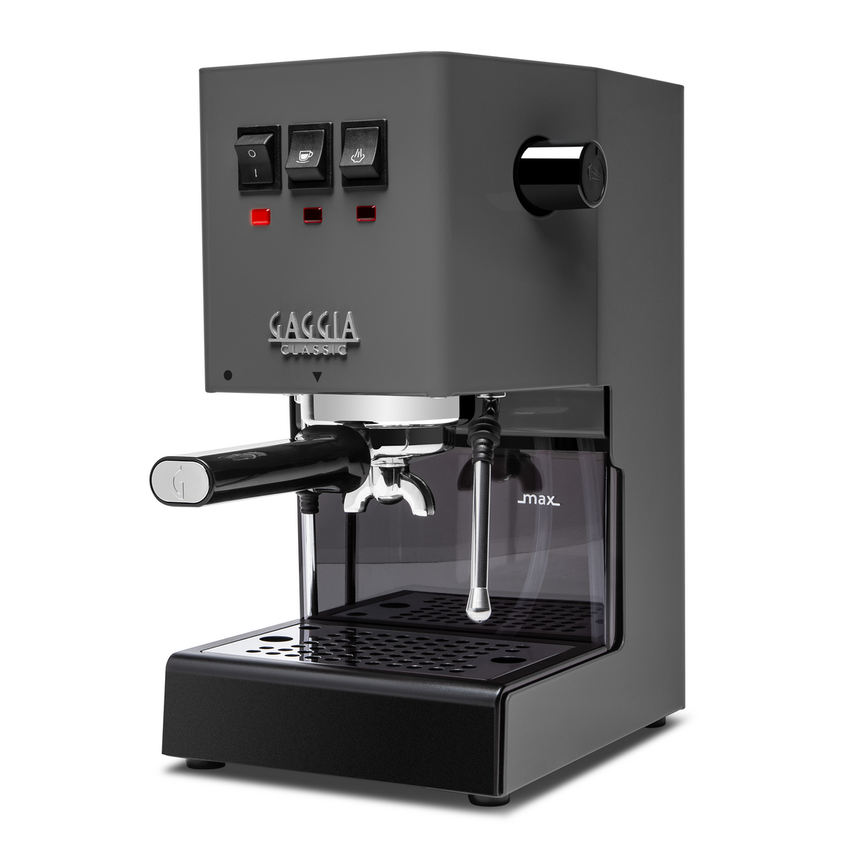 Refurbished Gaggia Classic Evo Pro Espresso Machine in Industrial Grey – Whole Latte Love