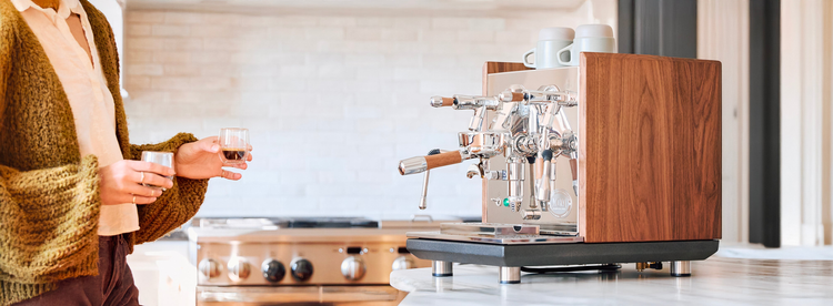 Wood Accent Espresso Machines – Whole Latte Love