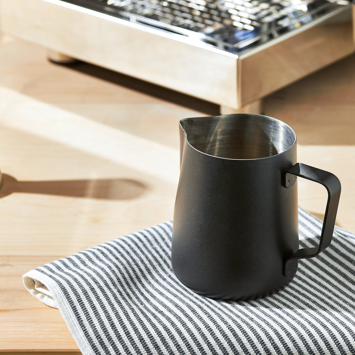 Revolution Matte Black Steaming Pitcher - 20 Oz – Whole Latte Love