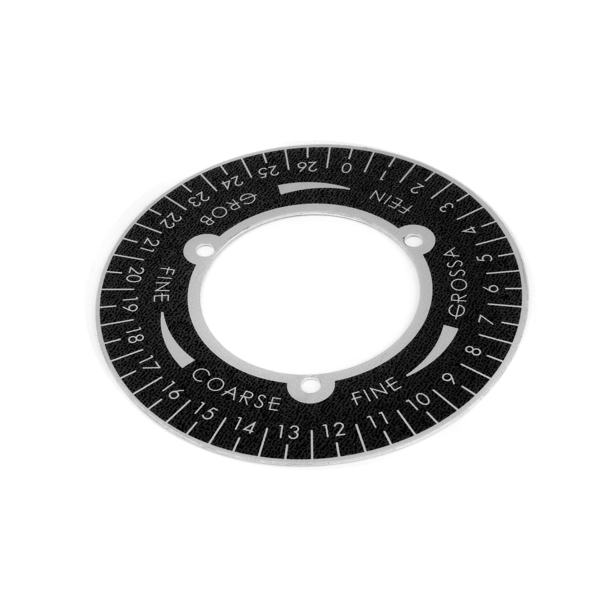 G1076.1 Dial Wheel Digit Plate Black | ECM ECM-G1076.1 – Whole Latte Love