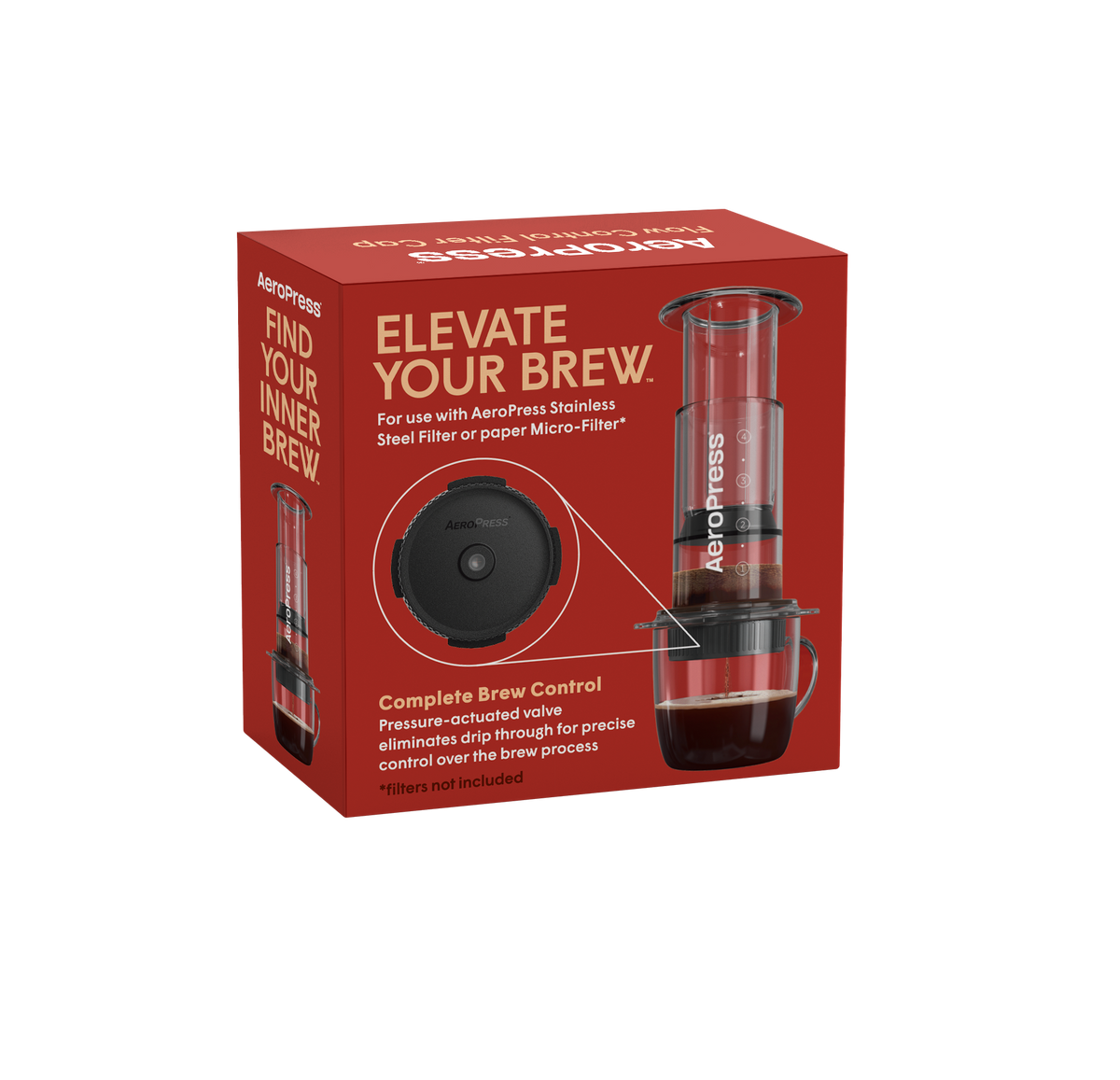 AeroPress Flow Control Filter Cap – Whole Latte Love