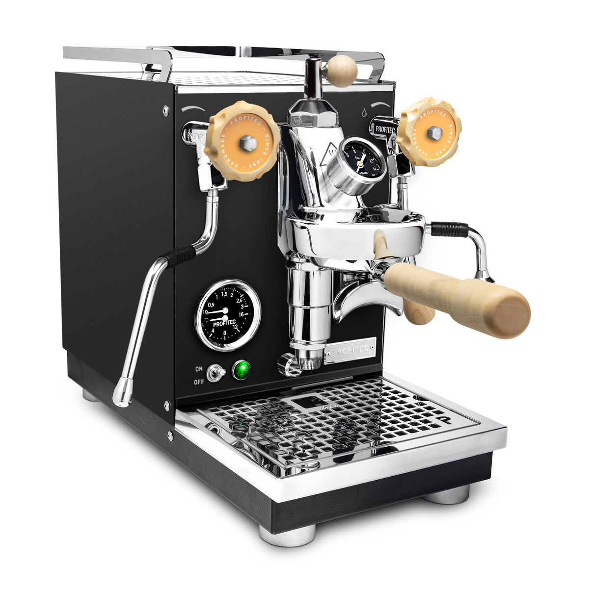 Profitec Pro 400 Espresso Machine in Matte Black with Flow Control and ...