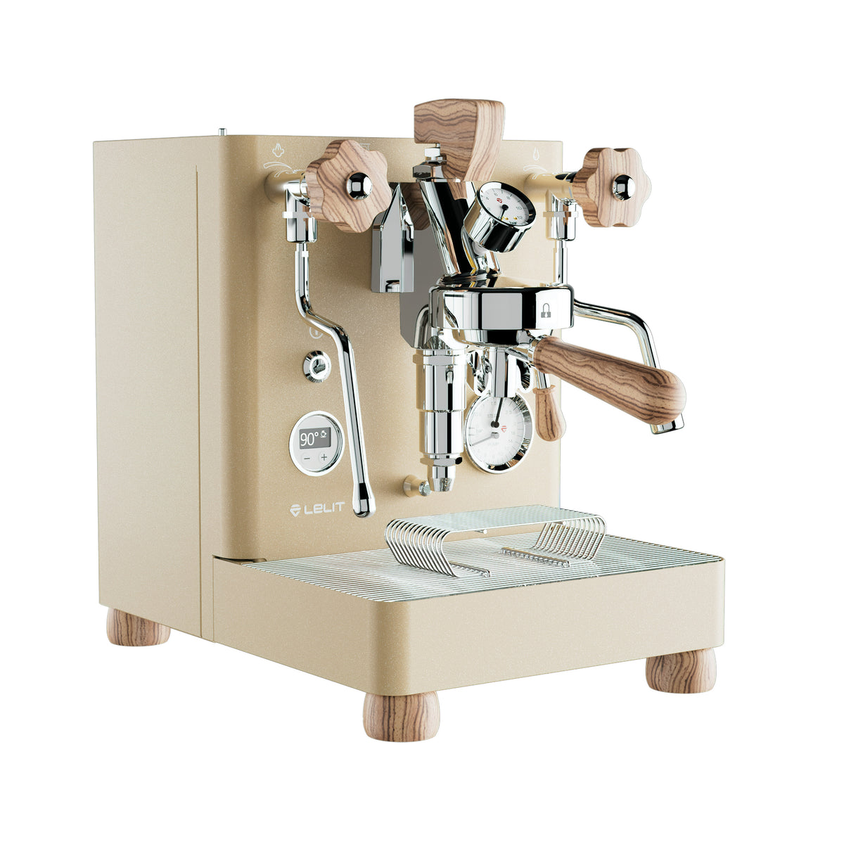 Lelit Bianca V3 Dual Boiler Espresso Machine - Gold – Whole Latte Love