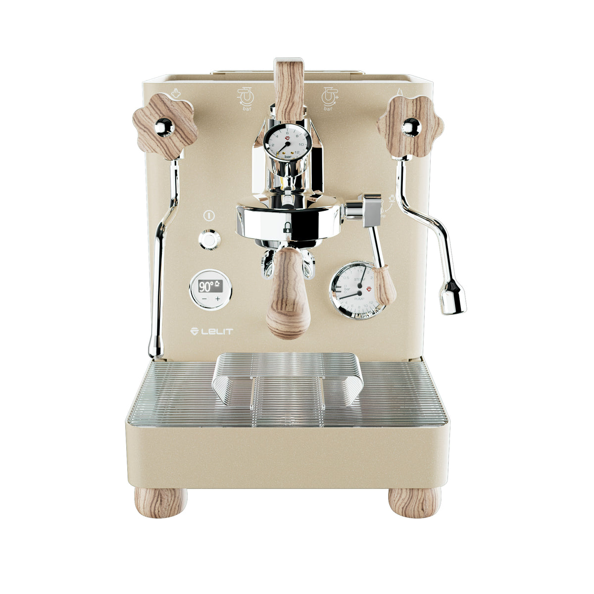 Lelit Bianca V3 Dual Boiler Espresso Machine - Gold – Whole Latte Love
