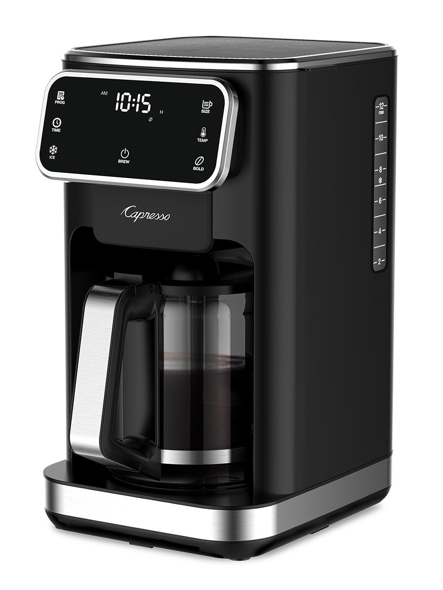 Capresso 12-Cup Touchscreen Coffee Maker with Glass Carafe – Whole ...