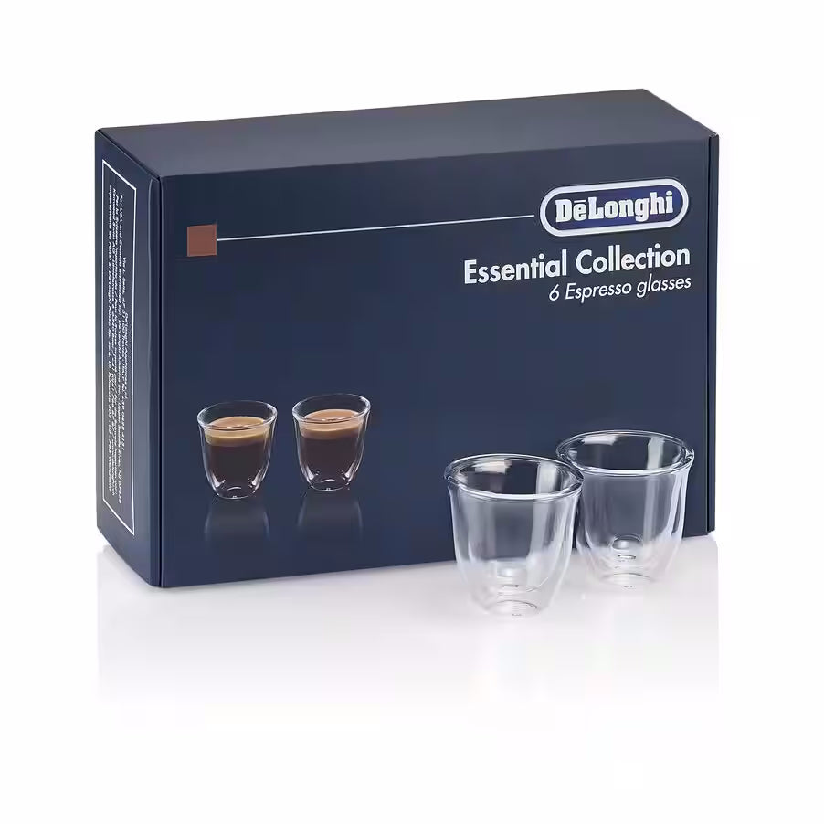 DeLonghi Double Wall Glass Espresso Cups – Whole Latte Love