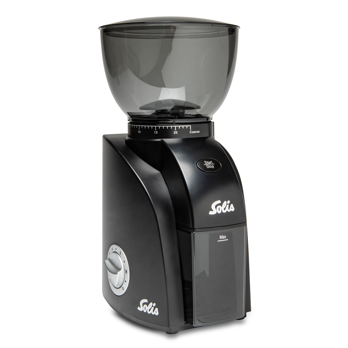 Solis Scala Zero Static Grinder - Black – Whole Latte Love