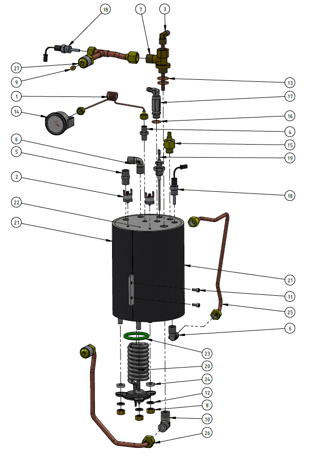 ECM Mechanika Max Part Diagram 82295 – Whole Latte Love
