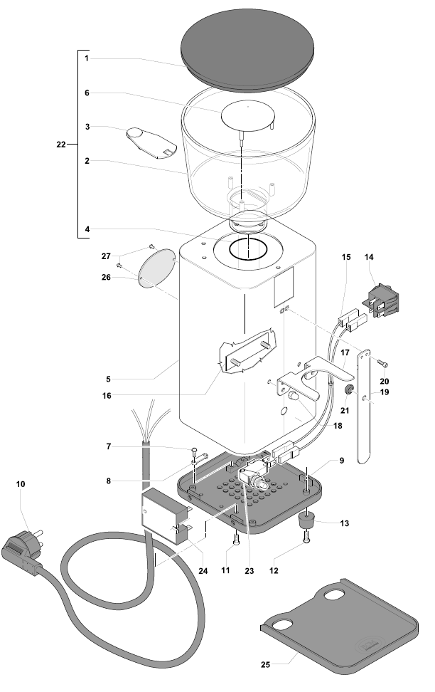 ECM S-Manuale 64 Part Diagram 89100 – Whole Latte Love