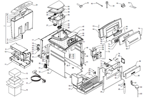 Gaggia Titanium Office Part Diagram ER0275 – Whole Latte Love
