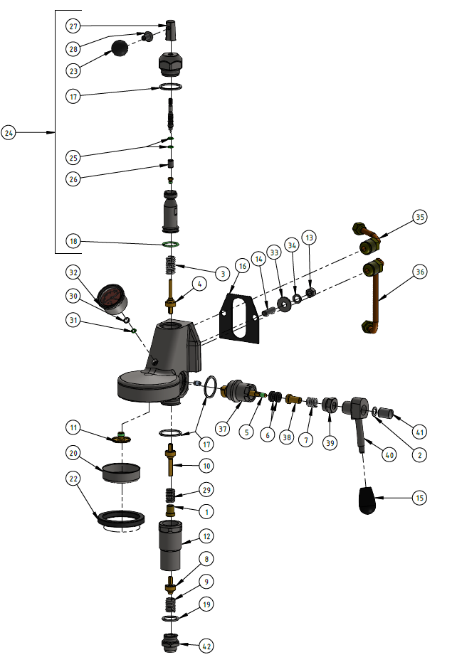 Profitec Drive Part Diagram 10750 – Whole Latte Love