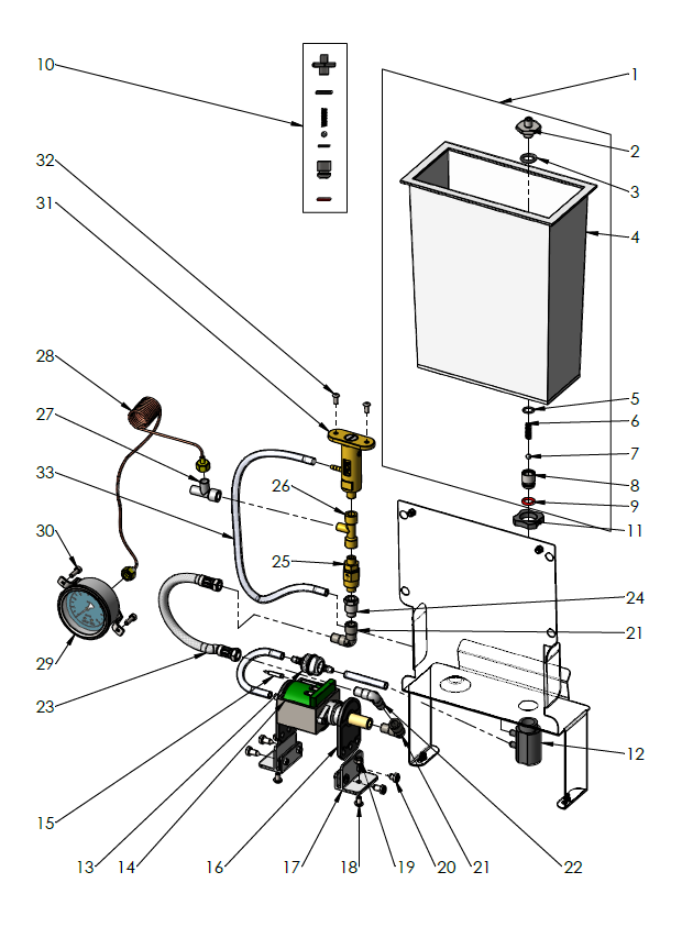 Profitec GO Part Diagram PROGO – Whole Latte Love