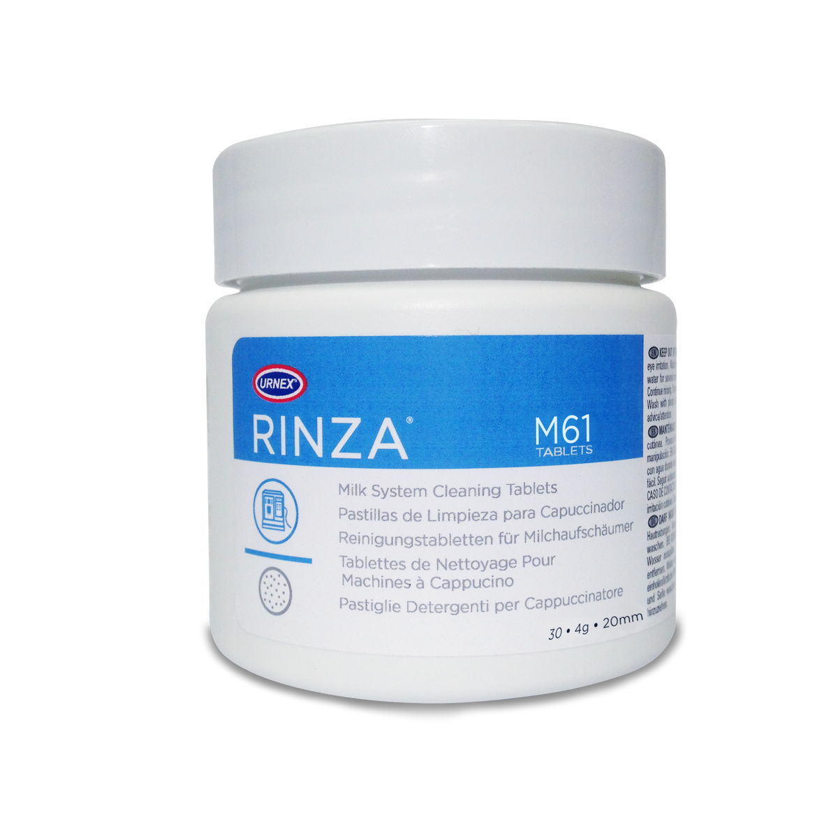 Urnex Rinza M61 Acid Formula Milk Cleaning Tablets 30ct – Whole Latte Love