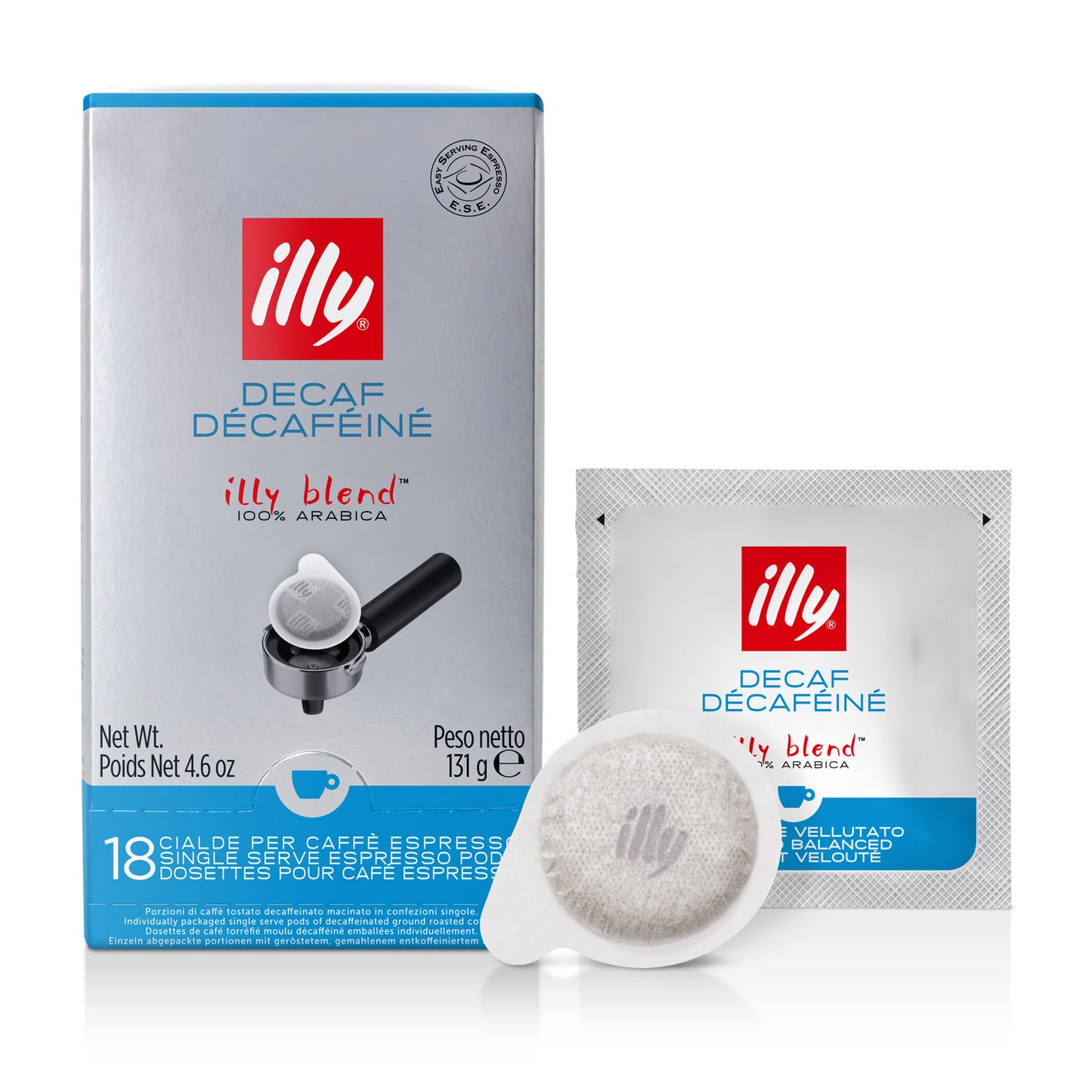 illy E.S.E. Pods Classico Decaffeinated – Whole Latte Love