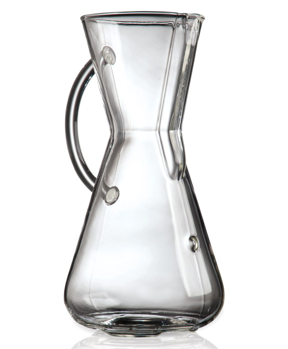 Chemex Glass Handle Coffeemaker 3-Cup – Whole Latte Love