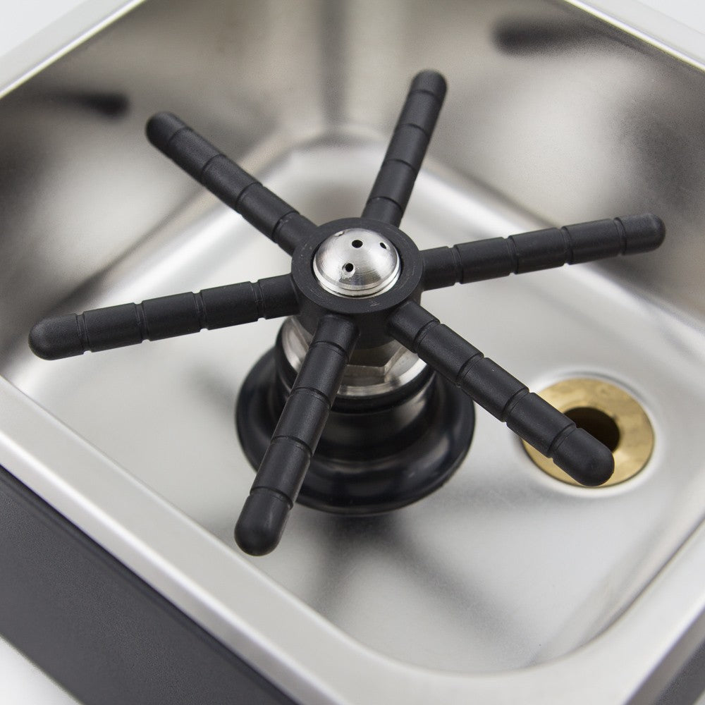 Barista Basics Counter Top Rinser - 6" x 6" x 2" Pan Size – Whole Latte ...