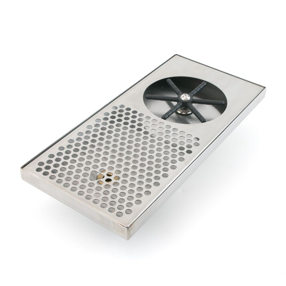 Barista Basics 7" x 15" x 7/8" Built In Rinser With Side Spray – Whole ...