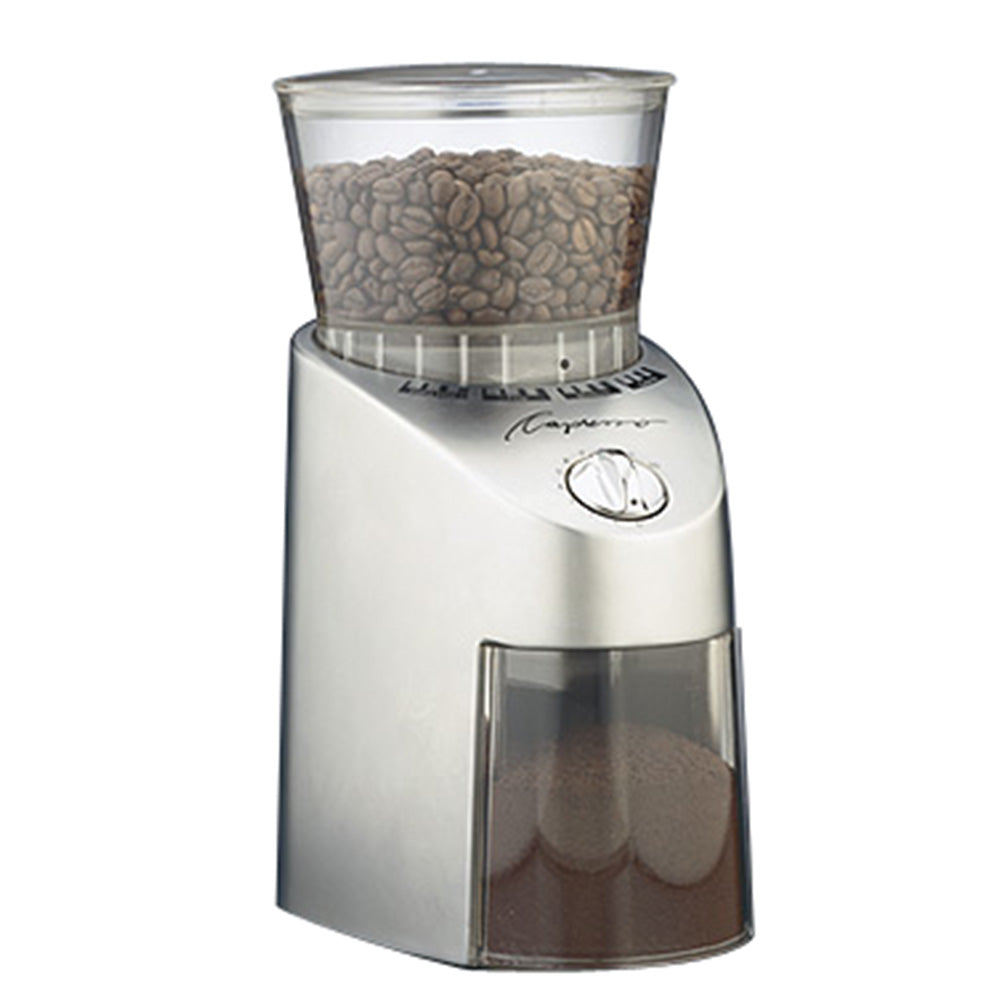 Capresso Infinity Stainless Steel Burr Grinder – Whole Latte Love