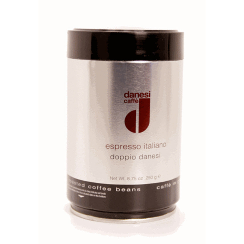 Danesi Caffe Doppio Espresso Whole Bean Coffee in Tins – Whole Latte Love