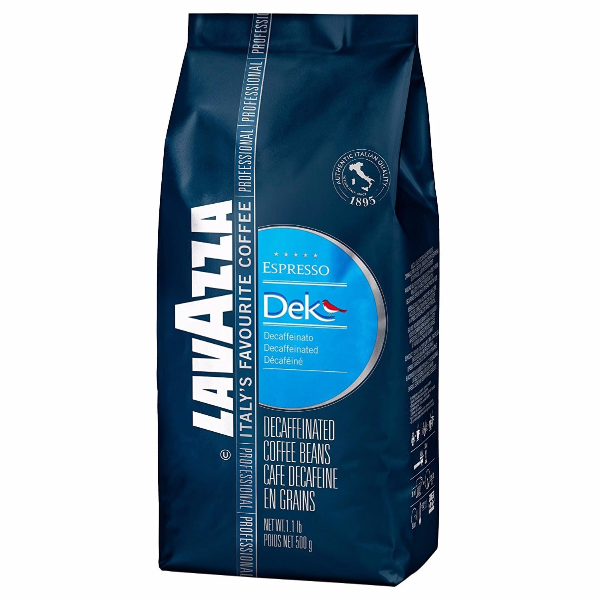 Lavazza Dek Decaf Espresso Whole Bean Coffee – Whole Latte Love