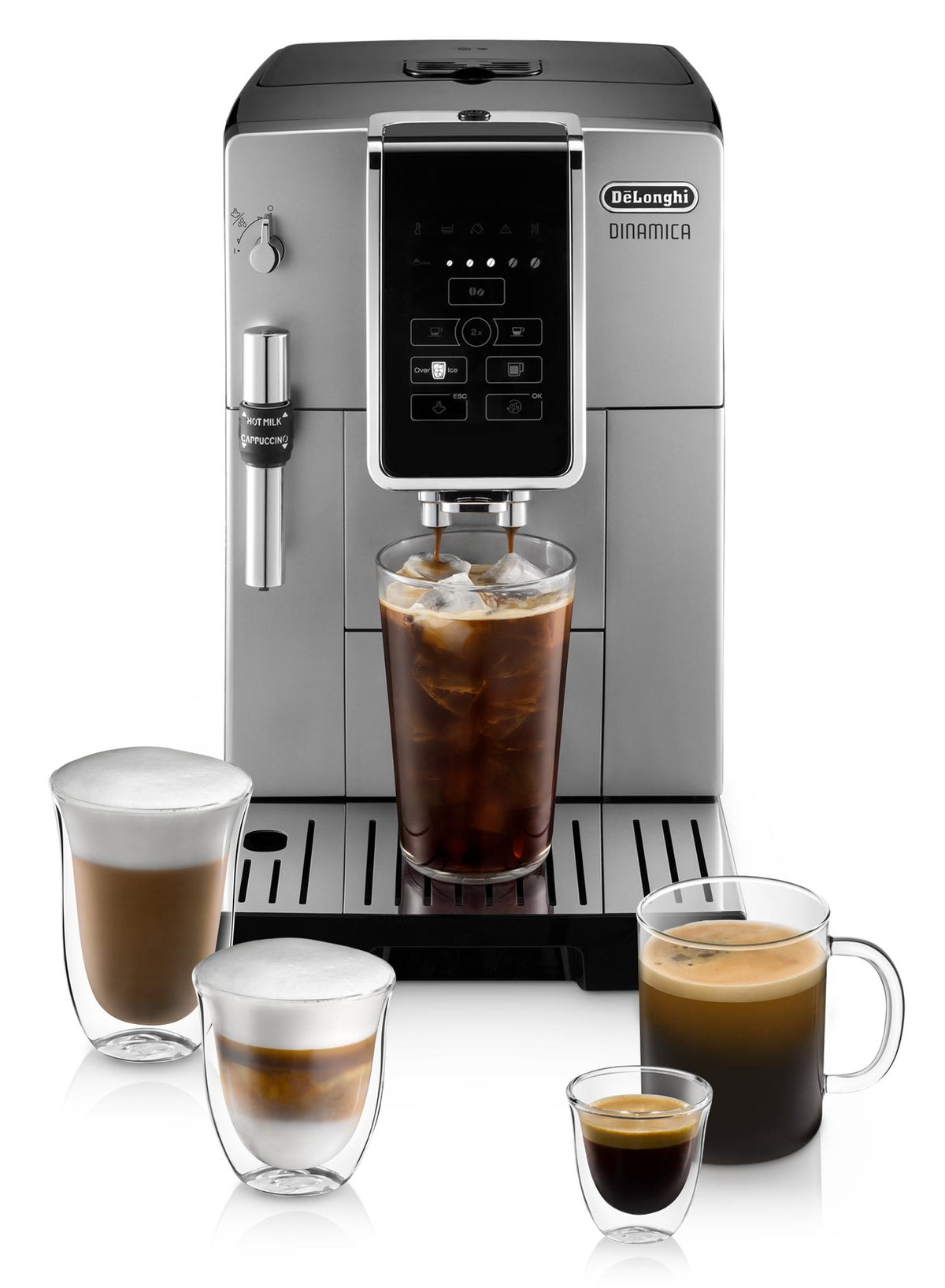 Refurbished DeLonghi Dinamica ECAM35025SB Espresso Machine – Whole ...