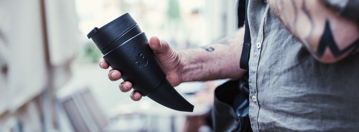 Goat Story Black Leather Goat Mug 16oz – Whole Latte Love