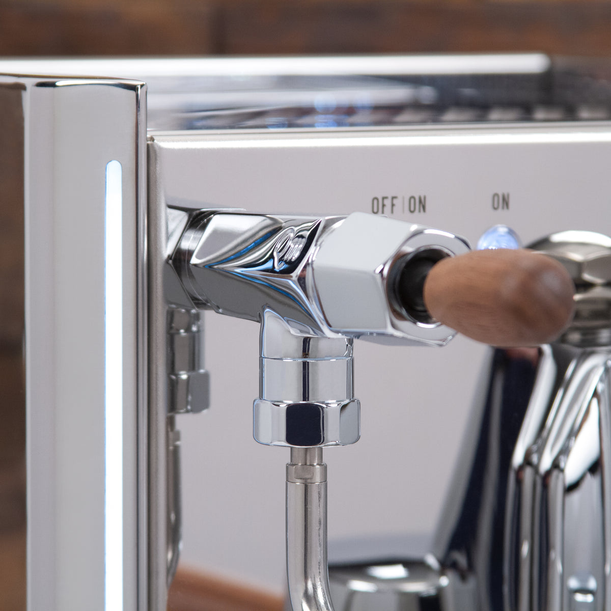 Quick Mill Vetrano Design Espresso Machine With Flow Control - Walnut ...