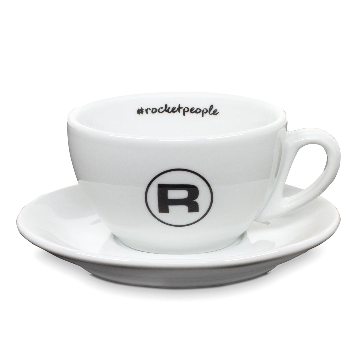 Rocket Espresso 6 Piece Cappuccino Cup and Saucer Set - White – Whole ...