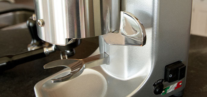 Quamar M80 Dosing Espresso Grinder in Silver – Whole Latte Love