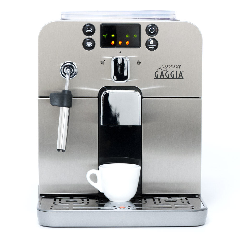 Gaggia Brera Espresso Machine in Silver – Whole Latte Love