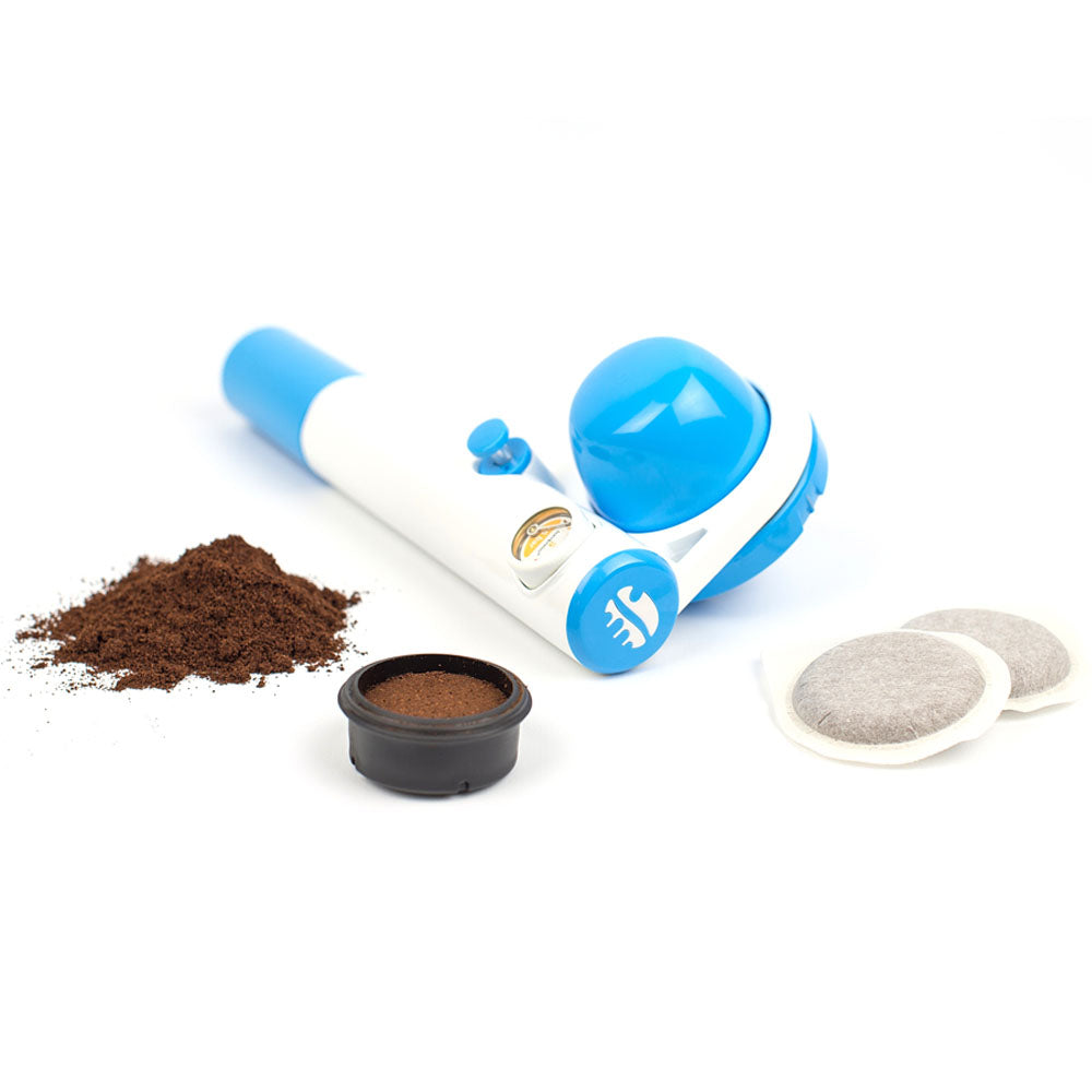 Handpresso Pop Pump Portable Espresso Maker in Blue – Whole Latte Love