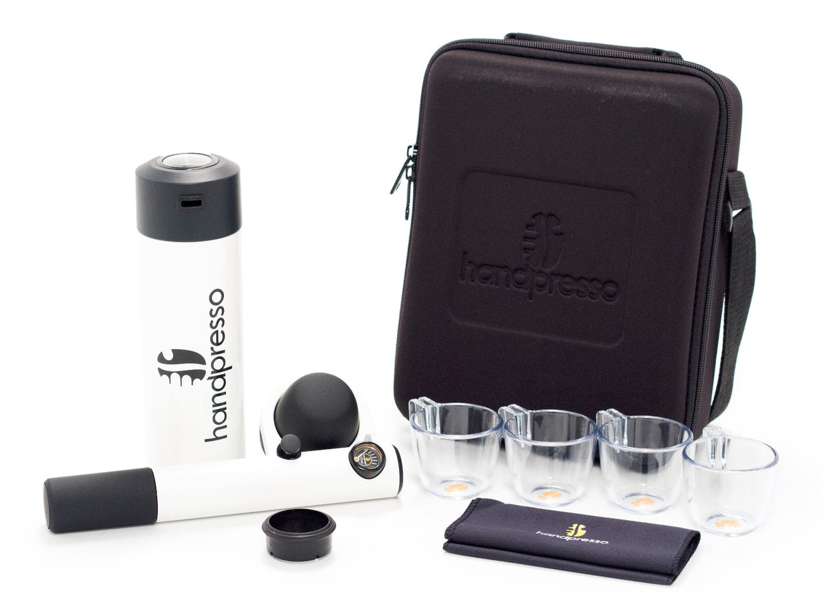 Handpresso Wild Hybrid Outdoor Set in White – Whole Latte Love