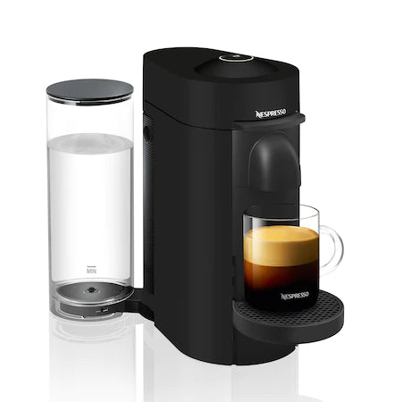 Nespresso VertuoPlus Espresso Machine in Black Matte – Whole Latte Love