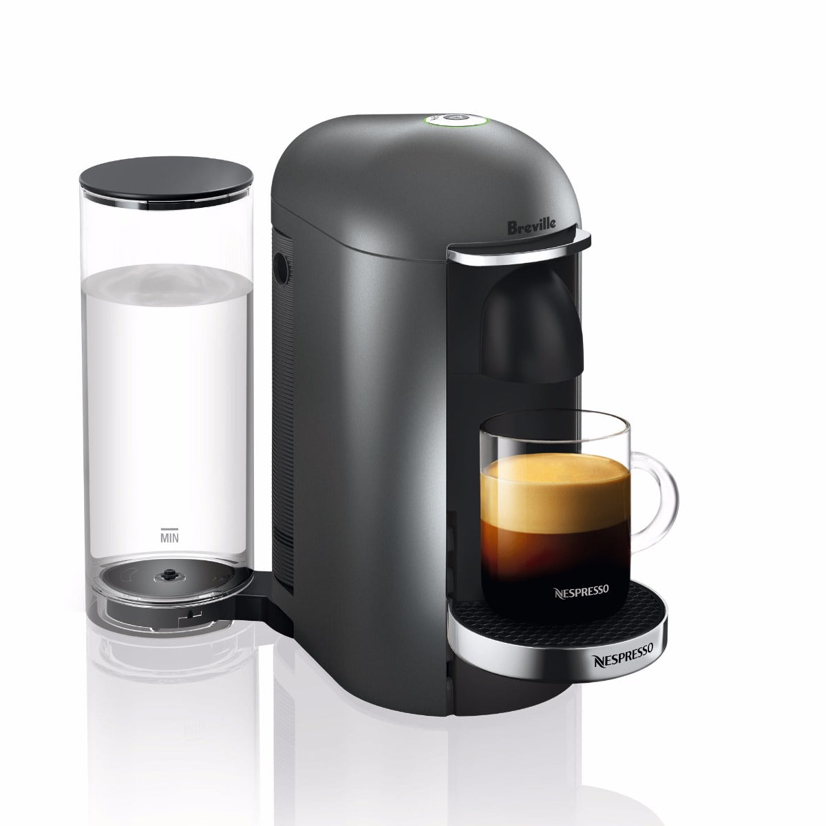 Nespresso VertuoPlus Espresso Machine in Gray – Whole Latte Love