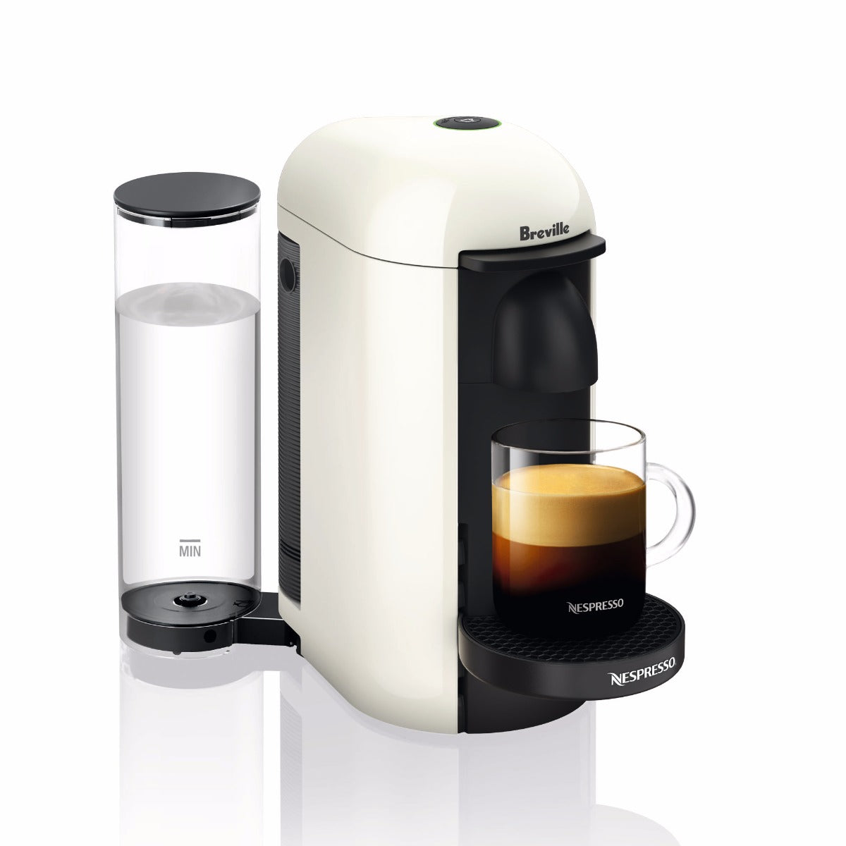 Nespresso VertuoPlus Espresso Machine in White – Whole Latte Love